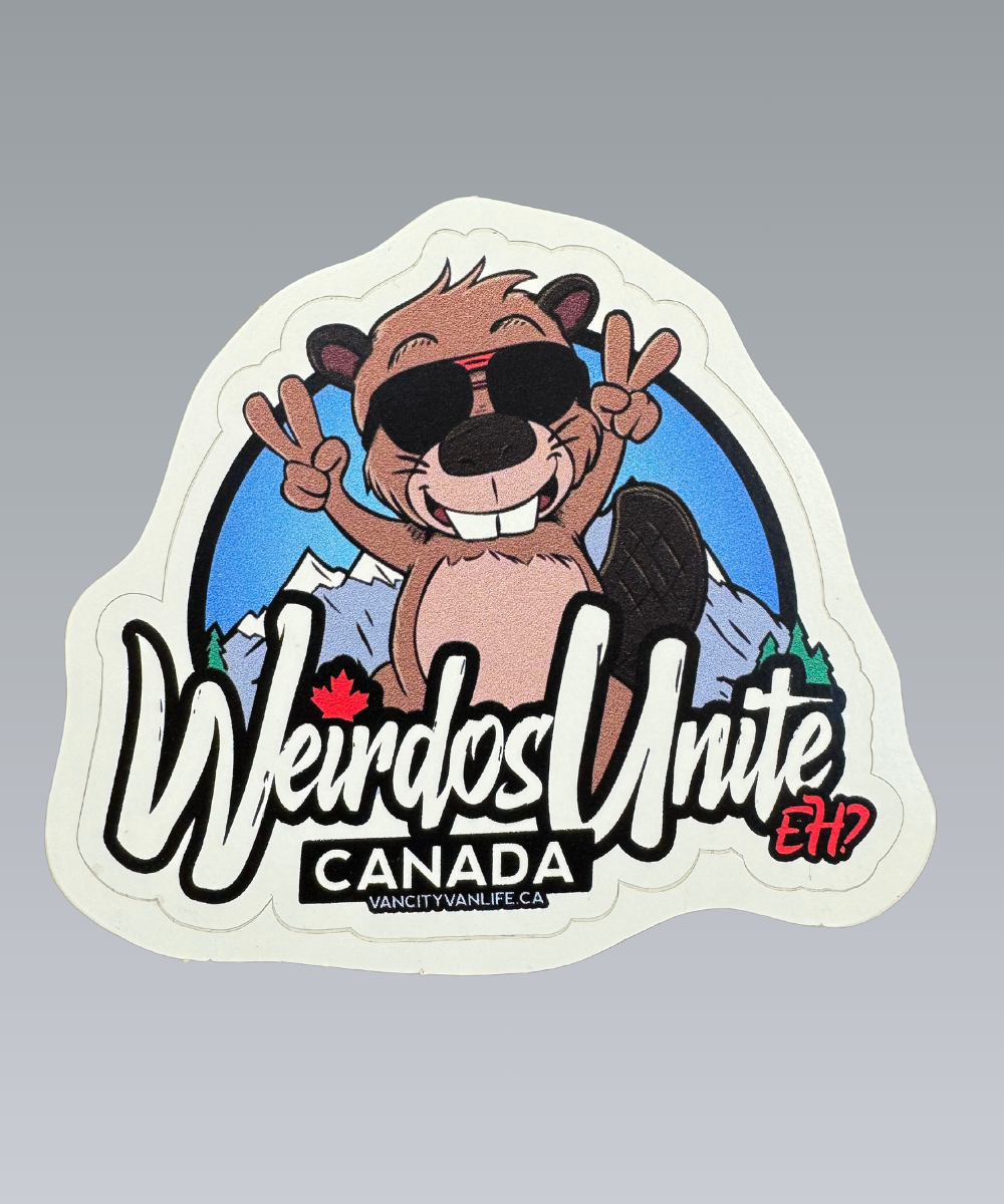 Weirdos Unite Canada Sticker – Vancity Vanlife