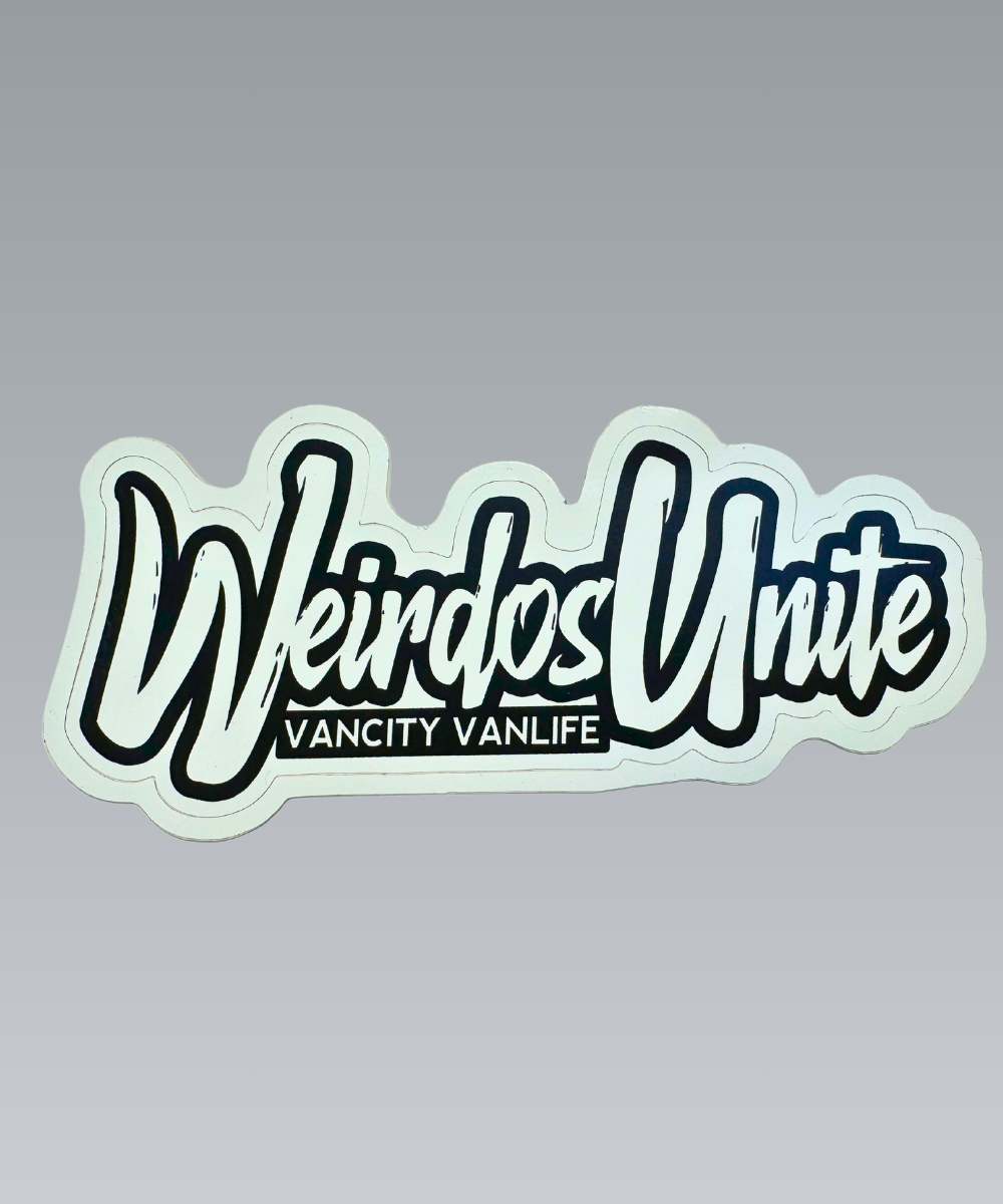 Weirdos Unite Sticker – Vancity Vanlife